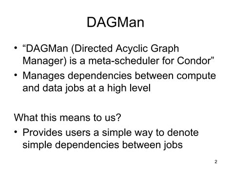 A Guide To DAGMan PPT