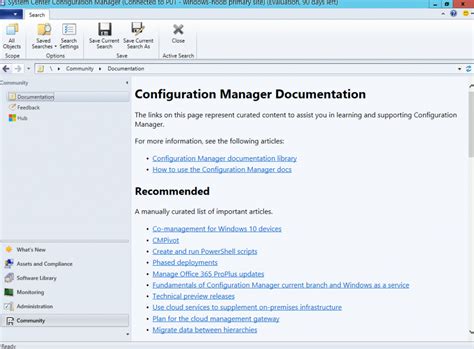 A Quick Look At System Center Configuration Manager Technical Preview Version Just