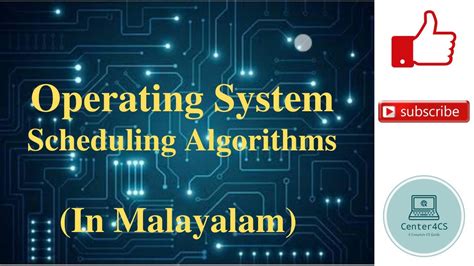 Lec 10 Scheduling Algorithms Introduction Os Youtube