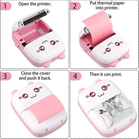 Mini Thermal Photo Printer Pocket Portable Printer Wireless Pos Thermal