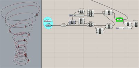 Spiral Curve From Closed Curves Grasshopper Mcneel Forum