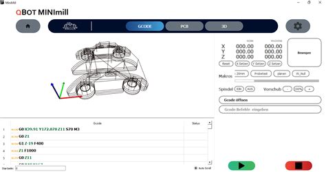 MINImill CAD CAM QBOT MINImill Desktop CNC Router