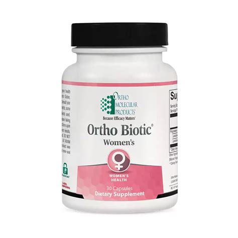 Ortho Biotic Ortho Molecular Microflora Balance And Immune Health