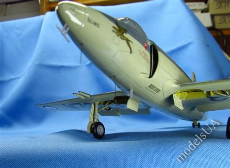 Modelsua Resin And 3d Printed 1 48 Supermarine Attacker Fb 2 Landing Gears Classic Airframes