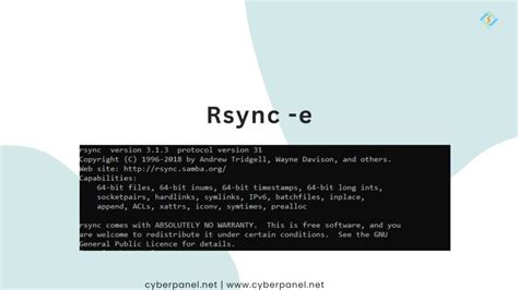 Cyberpanel On Linkedin Mastering Rsync E For Linux Achieving