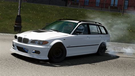 Bmw E46 328i Touring Drift Spec Brooklyn Park Track Assetto Corsa