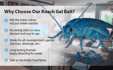 36 Pack Roach Killer Indoor Infestation Roaches Gel Bait