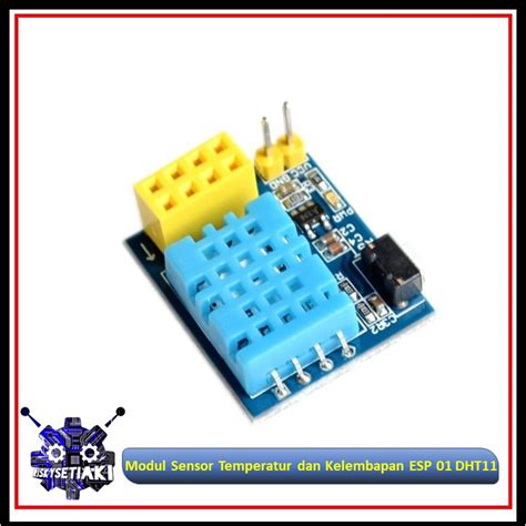 Jual ESP 01 DHT11 Modul Sensor Temperatur Dan Kelembapan Dan WiFi ESP8266 Shopee Indonesia