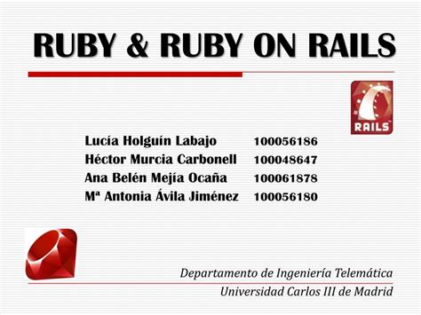 PDF de programación Ruby Ruby on Rails