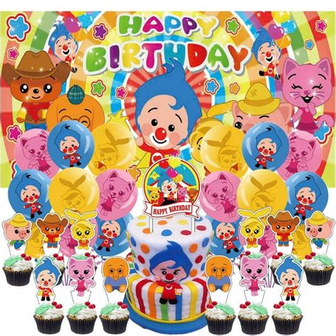 Plim Plim Birthday Decorations