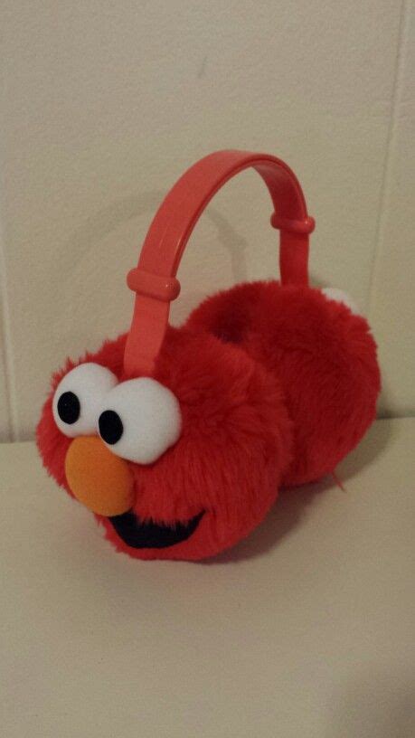 Plush Elmo Earmuff In 2025 Elmo And Cookie Monster Elmo World