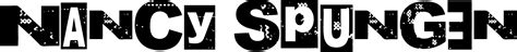 Nancy Spungen Font