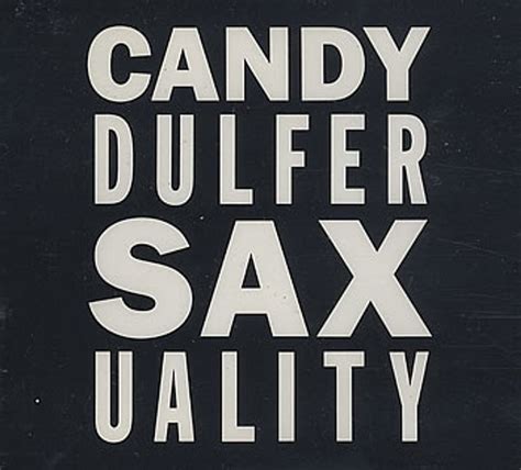 Candy Dulfer Saxuality Uk Cd Single —