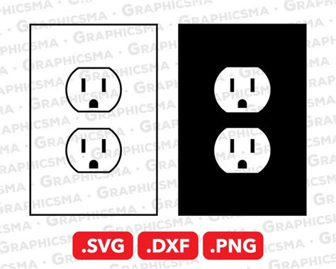 Power Socket Svg File Power Socket Dxf Power Socket Png Point Power