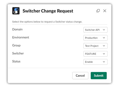 GitHub Switcherapi Switcher Slack App Switcher API App For Slack