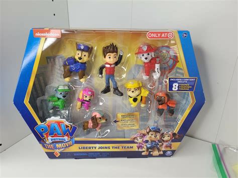 Paw Patrol The Movie Liberty Joins The Team Pack Of 8 For Sale Online