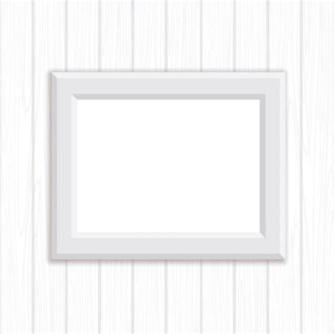 나무 프레임 모형 템플릿 프리미엄 벡터