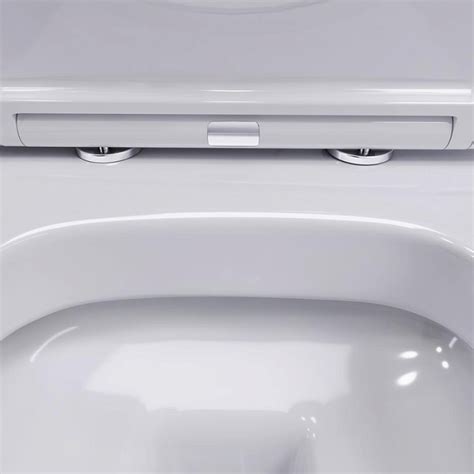 Унитаз подвесной Damixa Sirius DX86C1700SC безободковый с сиденьем ...
