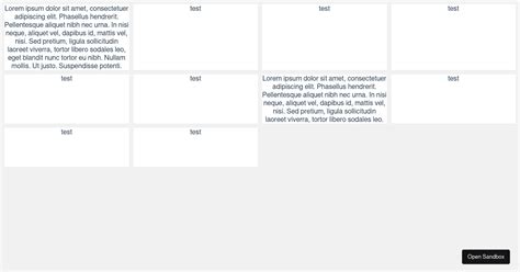 Flex Grid Example In Vue Codesandbox