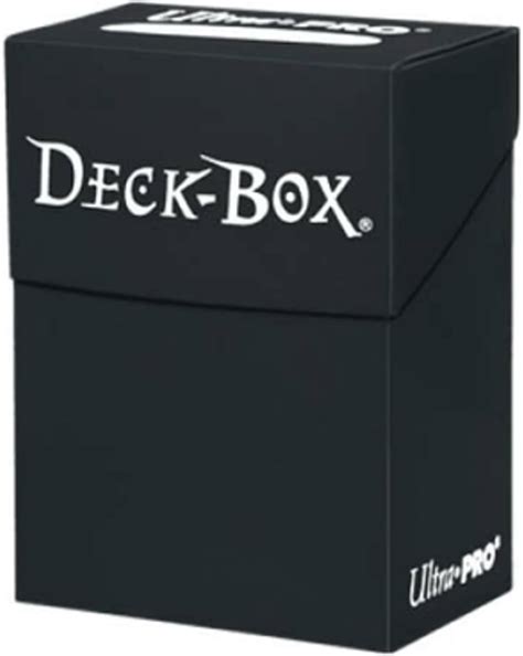 Ultra Pro Cards Deck Boxes Set Of 5 Black Perfect For
