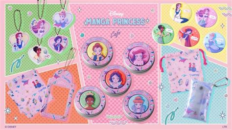 Disney Princesses Get Official Manga Makeovers For Manga Princess Cafe