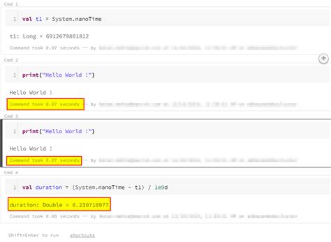 Scala Will Take Less Time If I Execute Command In Single Line