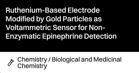 Ruthenium Based Electrode Modified By Gold Particles As Voltammetric Sensor For Non Enzymatic