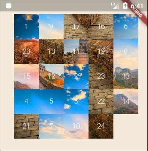 flutter实现拼图游戏 知乎