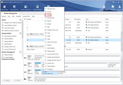 which tool is used to create and delete partitions on drives