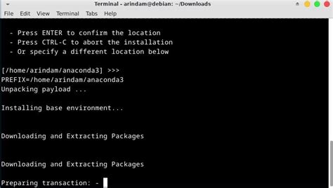 How To Install Anaconda In Ubuntu Or Debian
