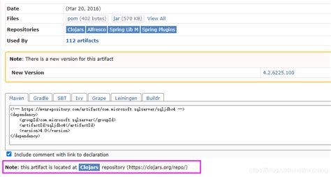 maven中sqljdbc4 jar无法下载的正确解决办法 张岂逢 博客园