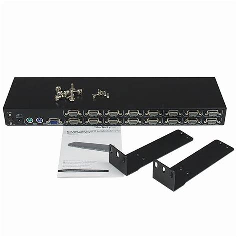 16 Port USB PS 2 KVM Switch Modules Console Accessories StarTech Com