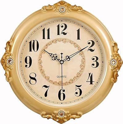 Amazon.com: Adalene Atomic Wall Clocks Battery Operated - 13" Vintage ...