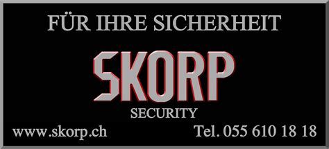 Skorp Security Gewerbeverband Des Kanton Glarus