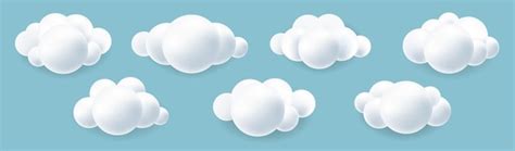 구름 아이콘 파란색 배경에 고립 프리미엄 벡터