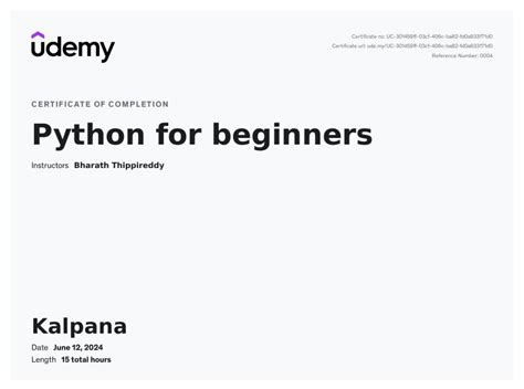 Python Programming Learninganddevelopment Udemy
