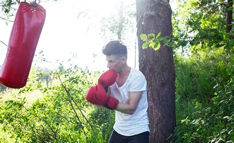Can You Use A Tree To Take Your Punching Bag Workouts Outside