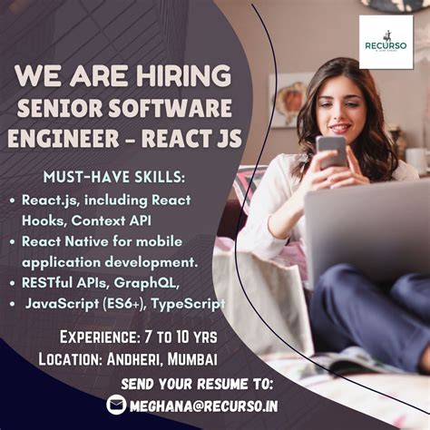 everyone hiring sse reactjs mumbai hiringnow react hooks