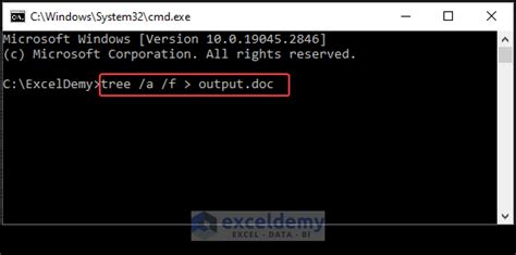 Export Folder Structure To Excel 3 Suitable Ways Exceldemy