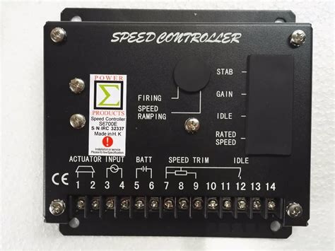 Diesel Generator Engine Speed Control S6700e In Generator Parts And Accessories From Home