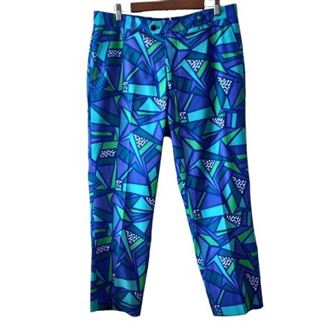 Shinesty Pants Shinesty Mens 34 Altered Geometric The Le Tootski