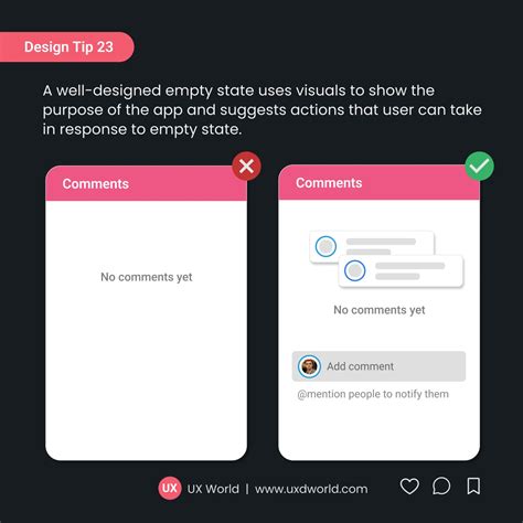 design tip 23 how to design empty states ux design world