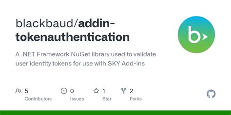 Github Blackbaudaddin Tokenauthentication A Net Framework Nuget Library Used To Validate