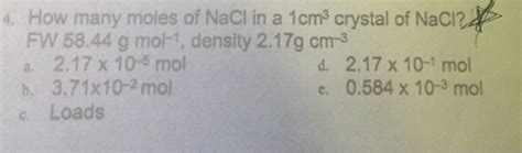 Solved 5 Consider A K In The Kcl Lattice How Many Nearest