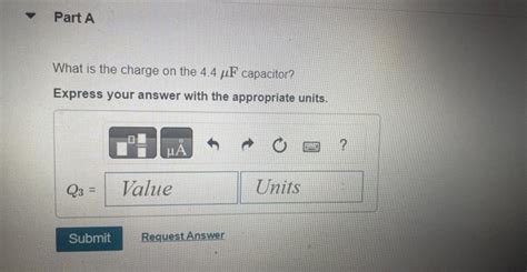 Solved Three Capacitors Having Capacitances Of 8 6 8 4 And
