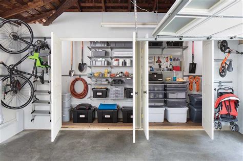 Modern Garage Shelving Ideas Photo