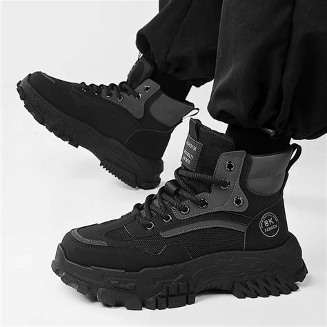 Winter Large Size Mens Shoes 45 Plus Velvet Warm High Top Cotton