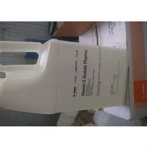 Vitamin E Acetate Liquid Bp Usp Ip Basf 99 At ₹ 3800kg In New Delhi