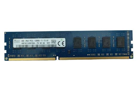 Модуль оперативной памяти hynix для ПК ddr3l 4 ГБ 1600 mhz dimm pc3l