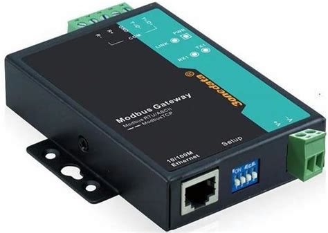 2 Port Metal Rs 485 To Modbus Ethernet Converter For Industrial At
